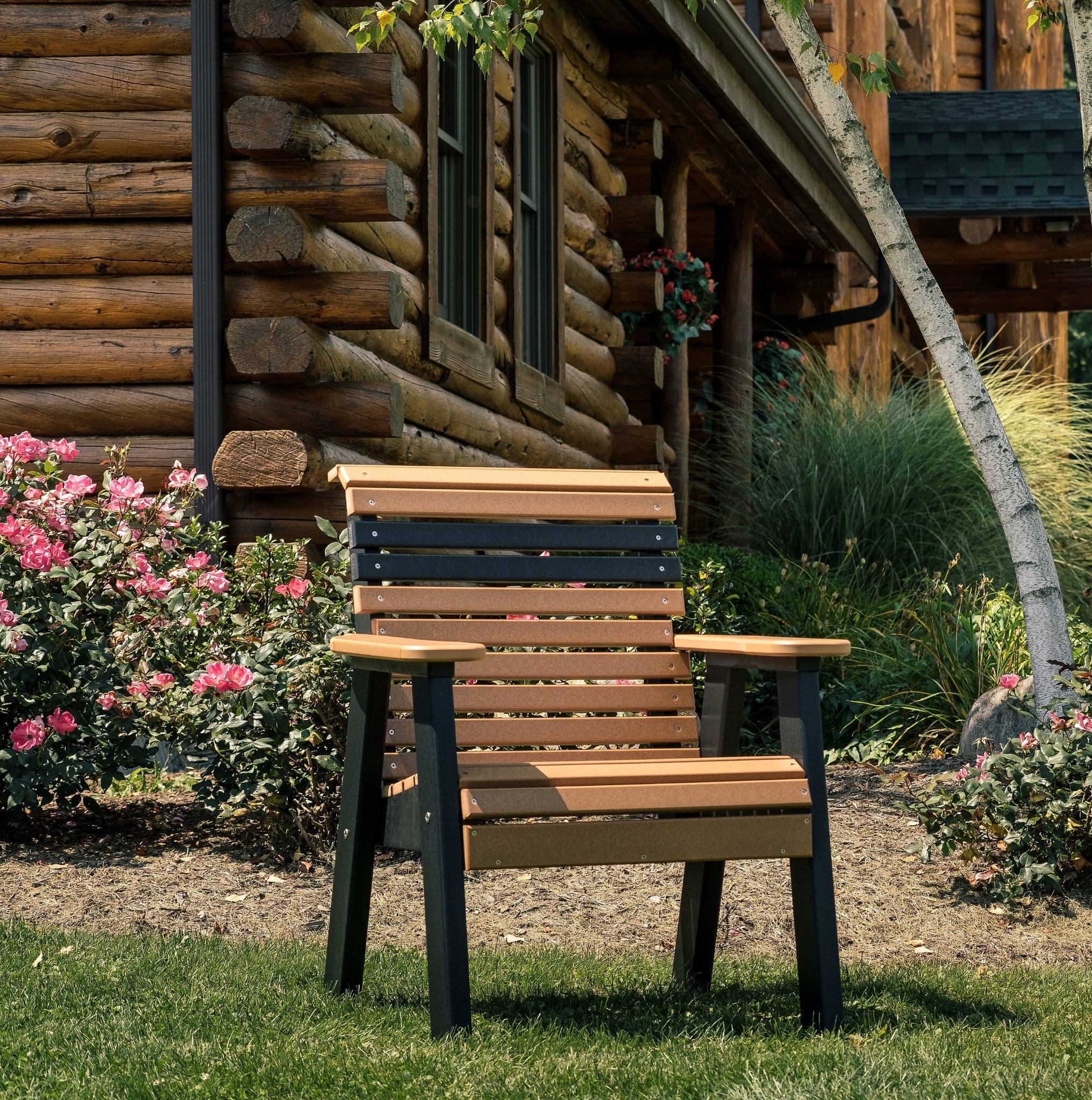 LuxCraft 2' Plain Bench — Simple, Stylish Outdoor Seating – Gatewood Vegetable Farm ...