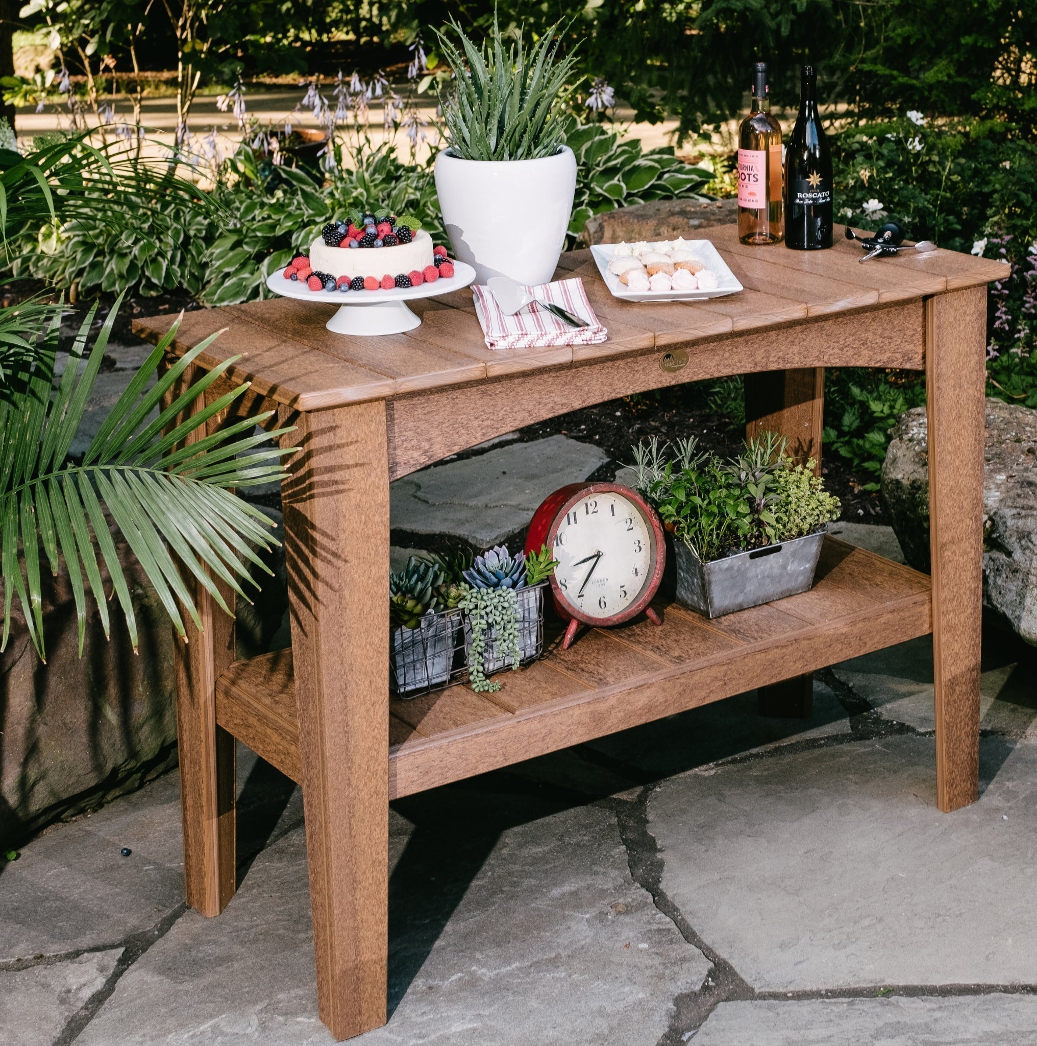 LuxCraft Island Buffet Table – Modern Design for Entertaining ...